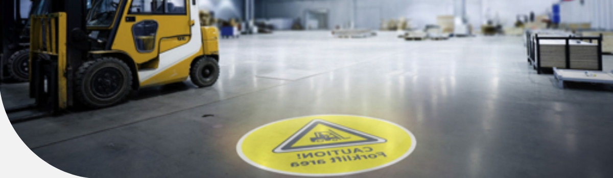 LED Projected Floor Markings