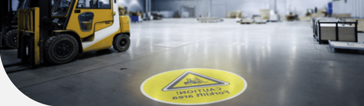 LED Projected Floor Markings
