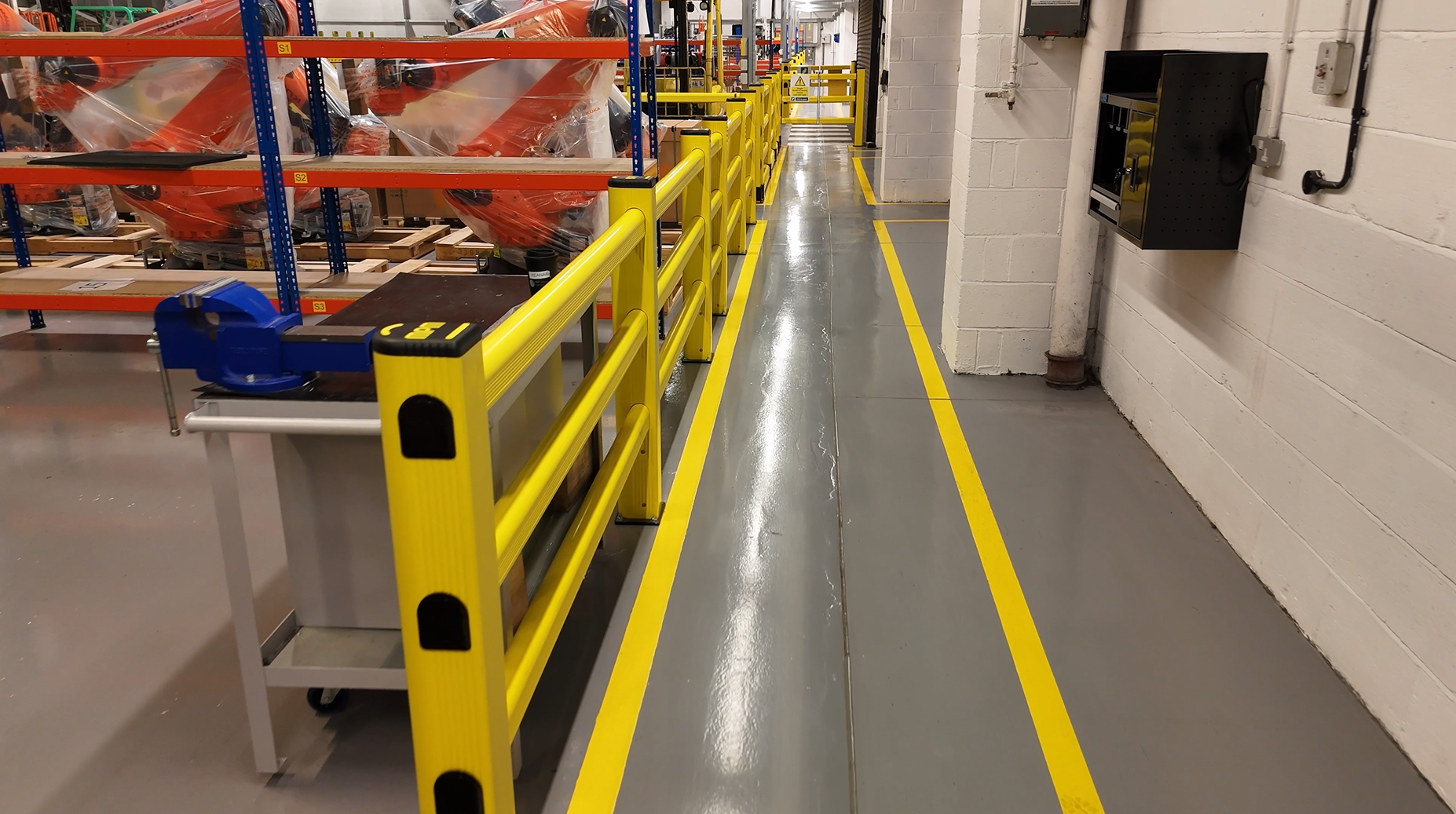 How to Keep Pedestrians Safe in Narrow Warehouse Aisles