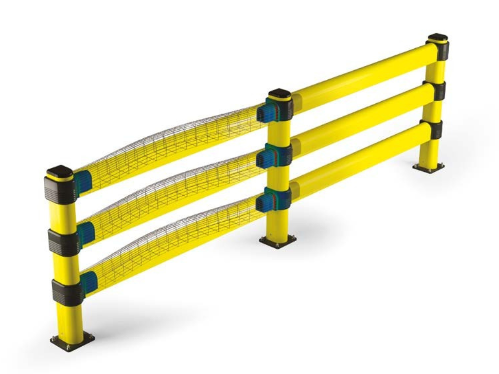 What is a modular barrier system?