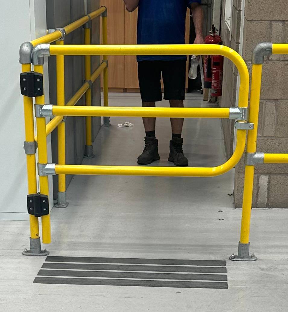 Pedestrian gates - inward opening or outward opening?