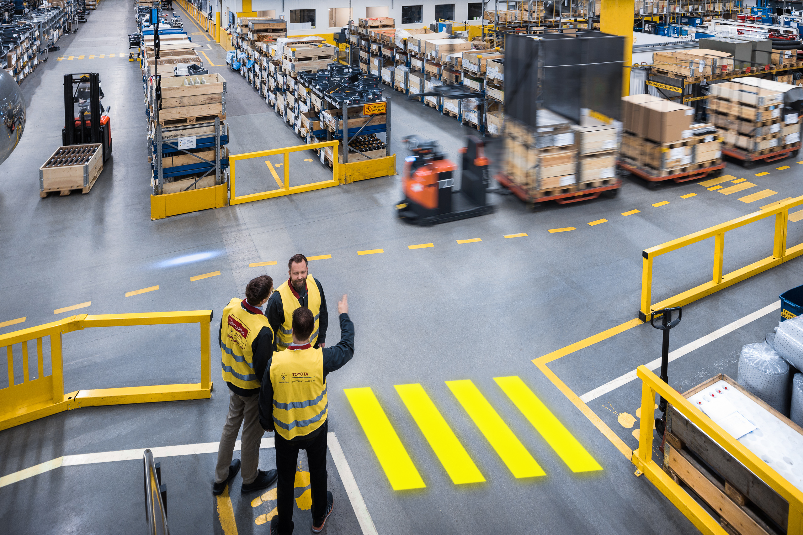 LED Projected Floor Markings