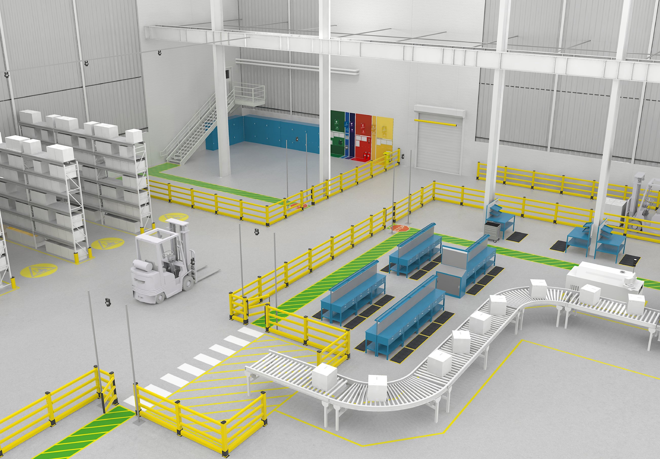 Where Should My Walkways Be in My Warehouse?