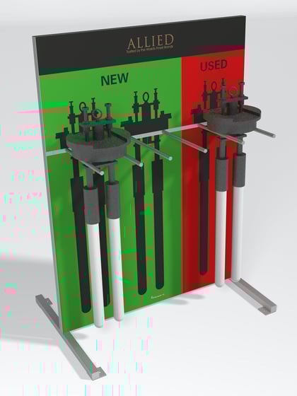 What is a shadow board and how does it work?